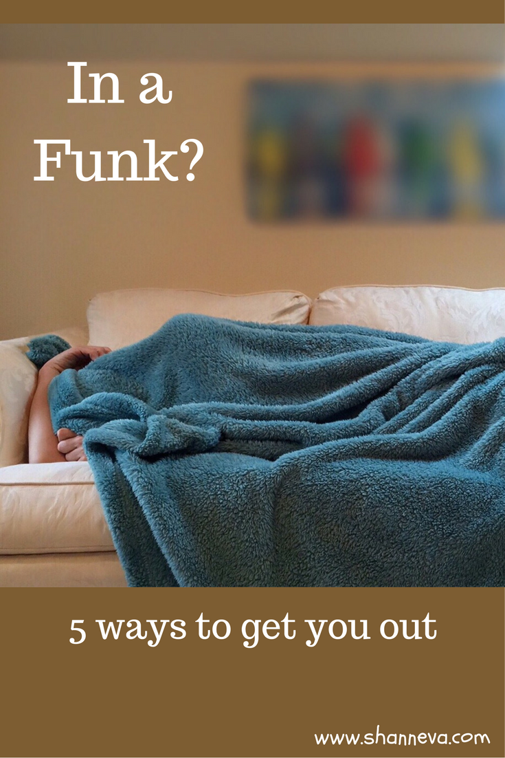 In a Funk? Five ways to get you out of it. - Shann Eva's Blog