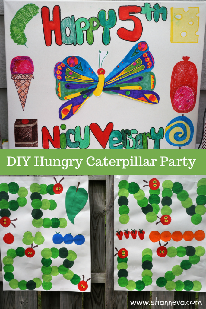Very Hungry Caterpillar Inspired Party Ideas - Shann Eva's Blog