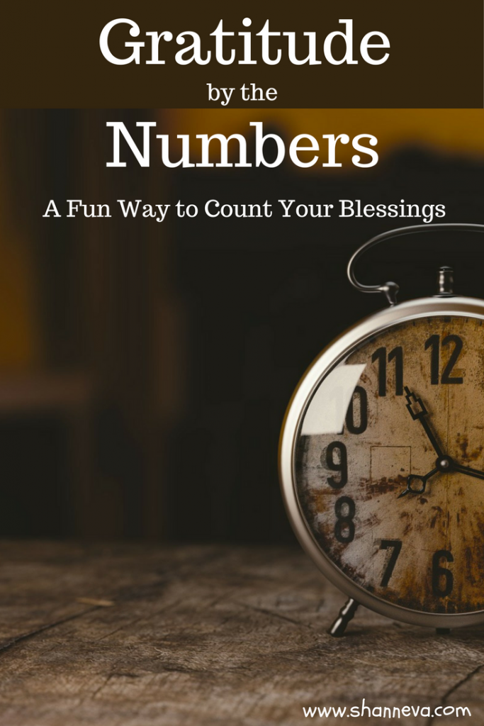 Numbers: Counting Towards Gratitude - Shann Eva's Blog