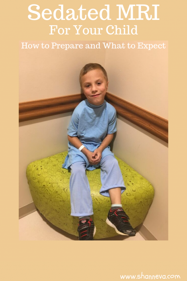 Sedated MRI for your Child: Preparation and Procedure - Shann Eva's Blog