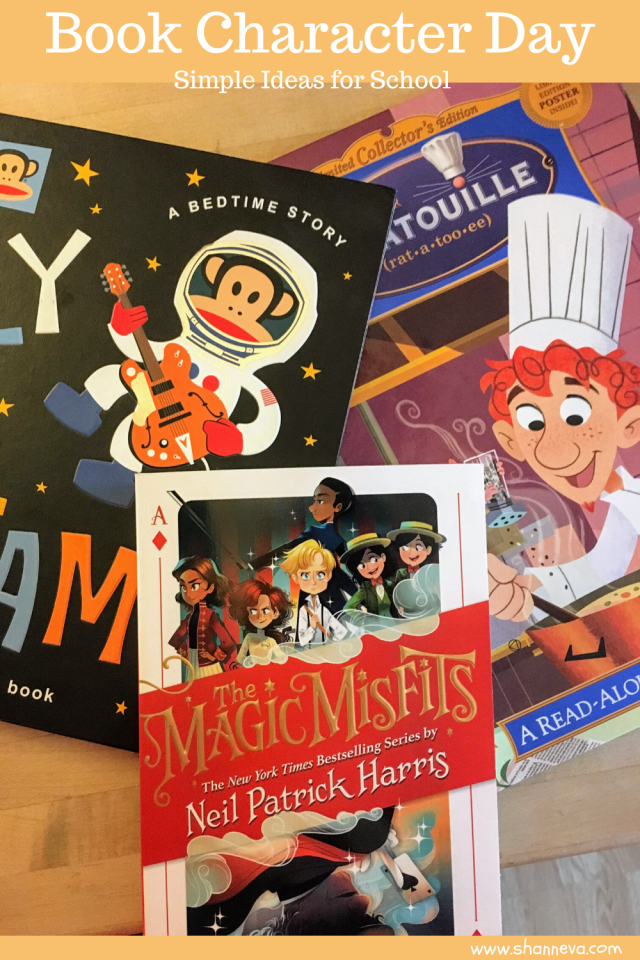 Book Character Day: Simple Costumes for School - Shann Eva's Blog
